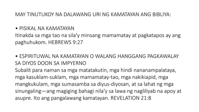 Tanging si JESUS CHRIST ang Tagapagligtas - Tagalog Soul Winning Gospel ...
