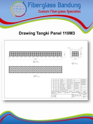 Katalog Tangki Panel Fiberglass - FRP Water Tank | PDF