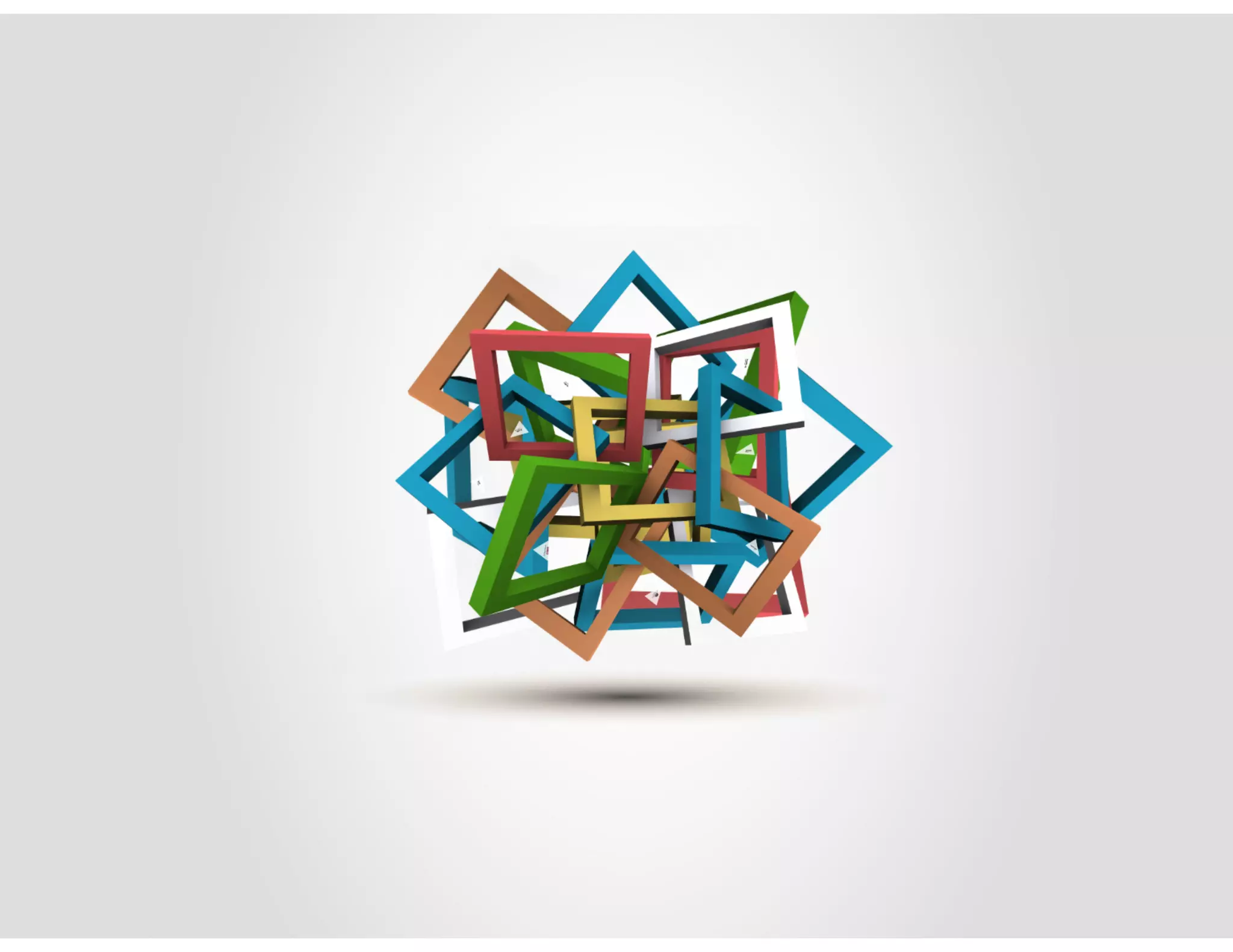 Tangled Frames 3D Template | PDF