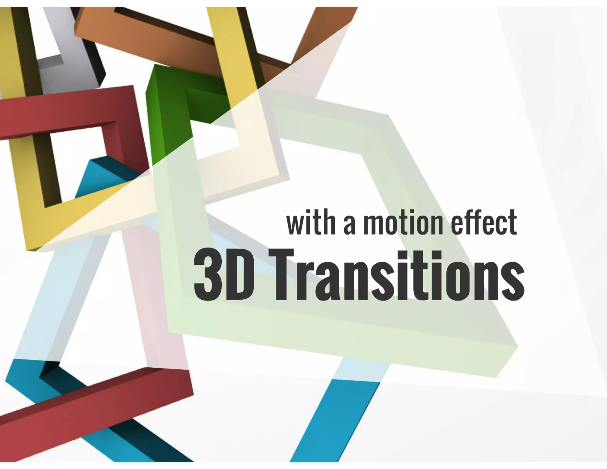 Tangled Frames 3D Template | PPT