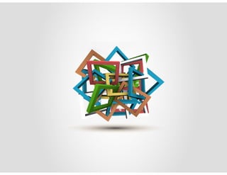 Tangled Frames 3D Template | PPT