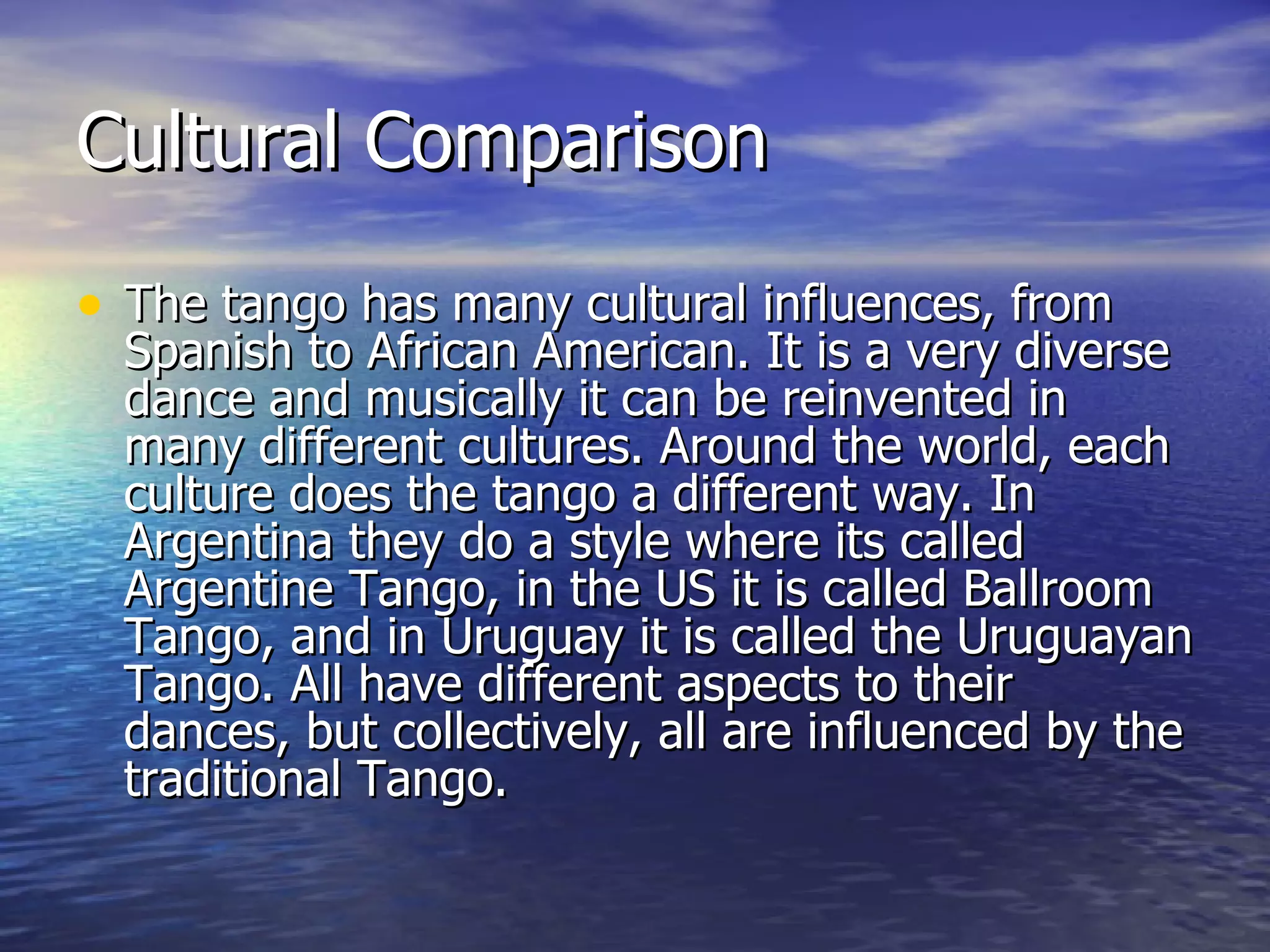 Tango | PPT