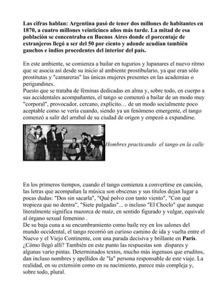 Tango argentino completo | PDF