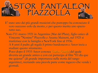 Progetto Telemouse: Tango argentino ieri e oggi | PPT