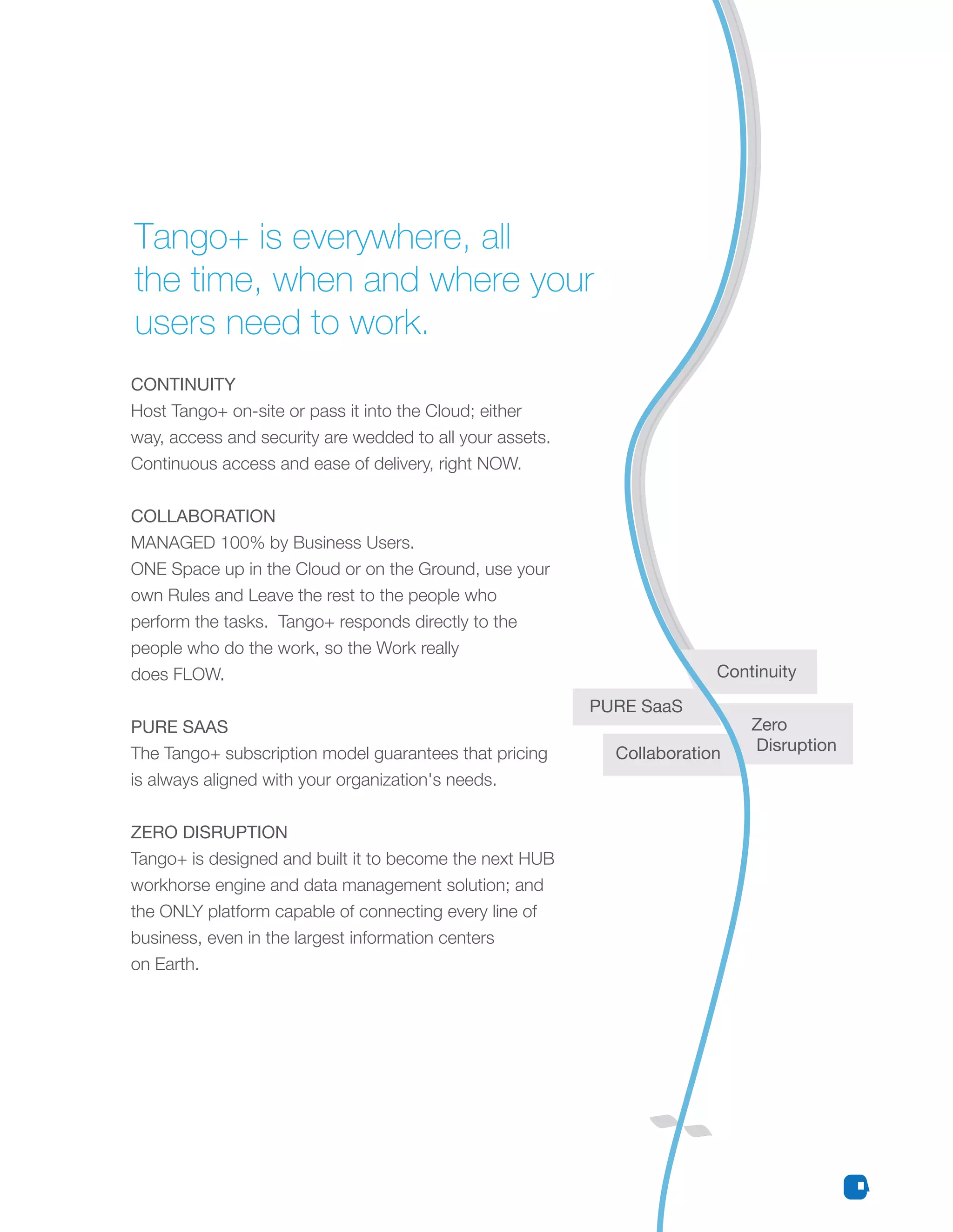 Introducing SaaS CCM and WorkFLOW Management: Tango+ | PDF