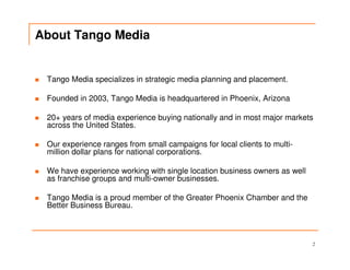 Tango Media (2) | PDF