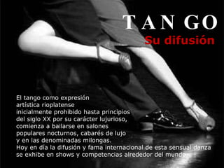 TANGO PRESENTACION PPT | PPT