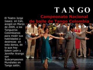 TANGO PRESENTACION PPT | PPT