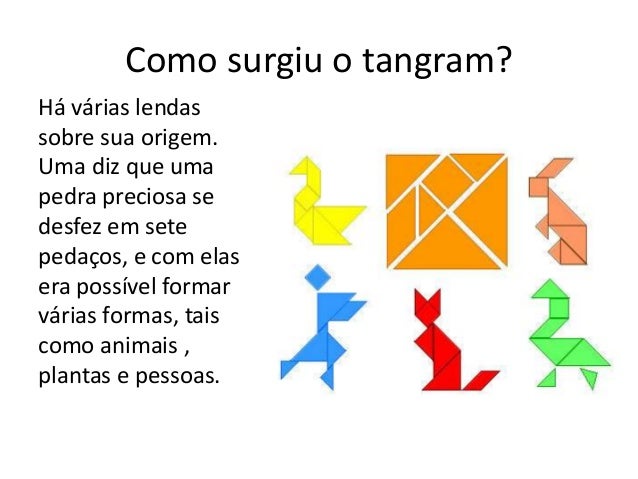 Aula sobre Tangram