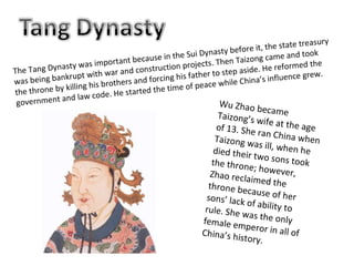 Tang songdynasty | PPT