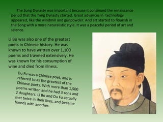 Tang songdynasty | PPT