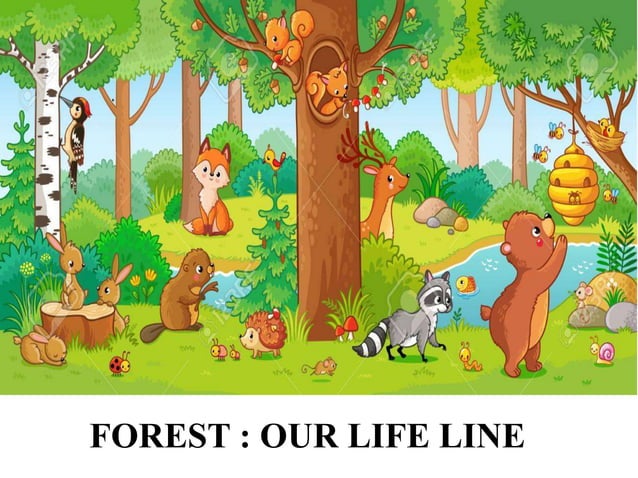 CLASS 7 PPT SCIENCE : FOREST OUR LIFE LINE CBSE | PPTX | Indoor ...