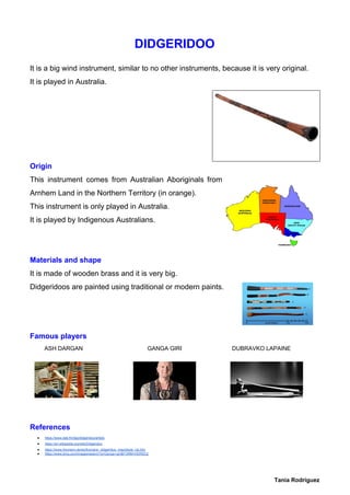 Didgeridoo | PDF