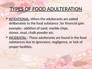 Food adulteration in bsc nursing 4th year.pptx
