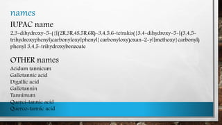 TANNIC ACID IN TEA | PPTX