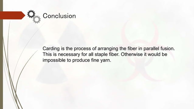 carding action | PPT