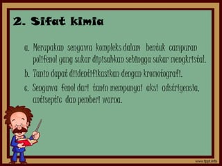 Tanin | PPT