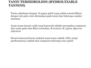 T a n i n | PPT