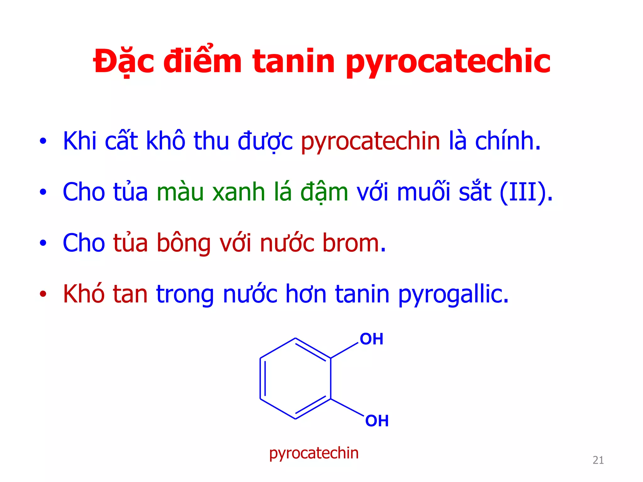 Tanin va duoc lieu chua tanin | PDF