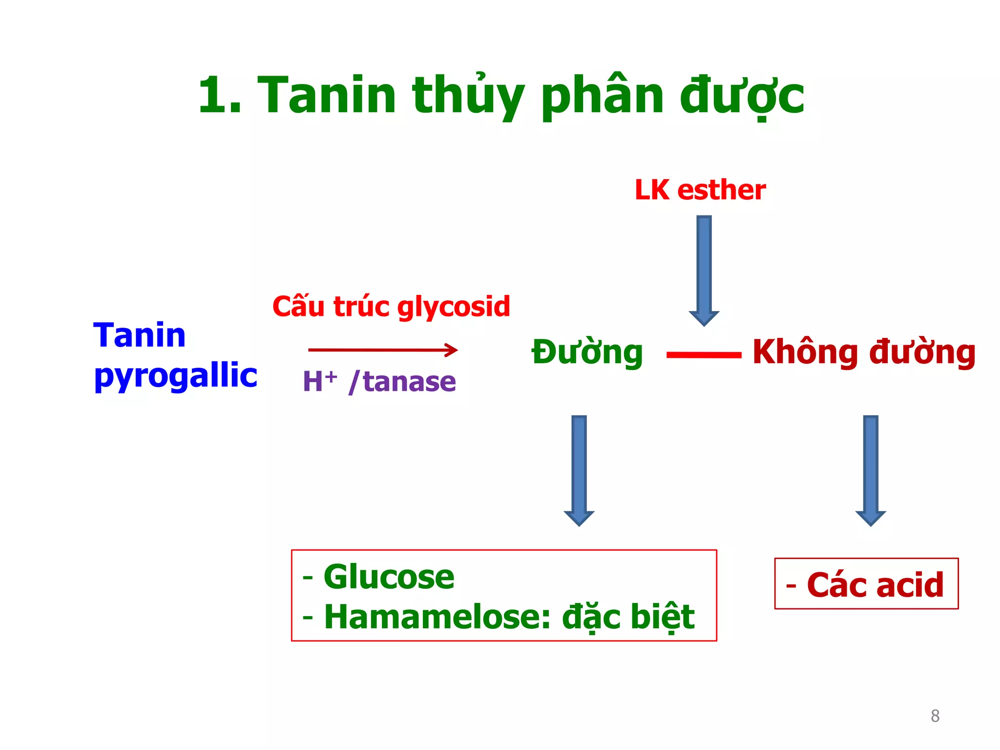 Tanin va duoc lieu chua tanin | PDF