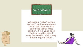 yoga (uttanmandukasana) presentation cute | PPTX