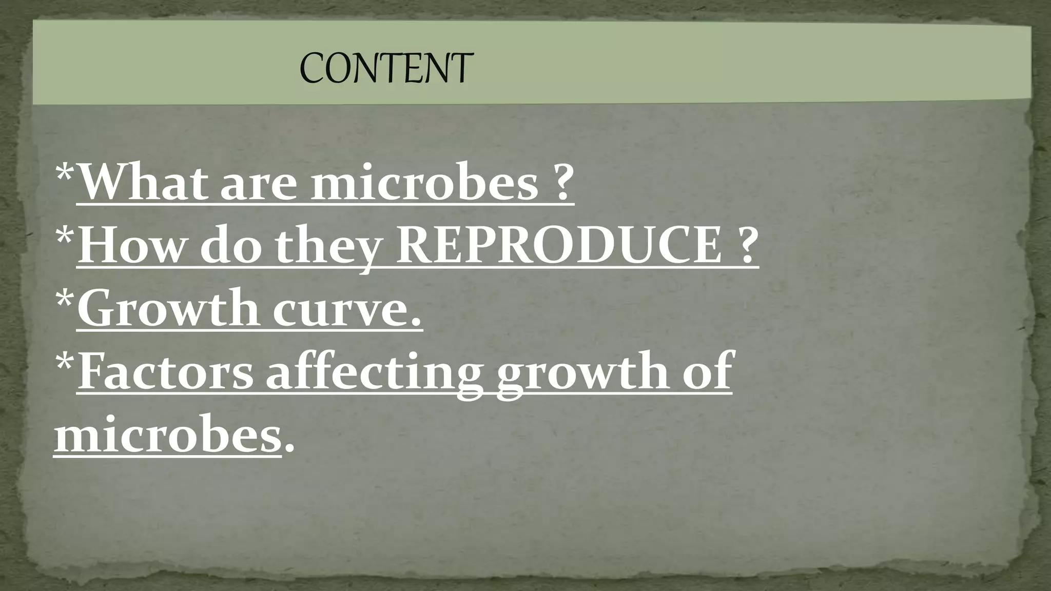 microbial growth ppt | PPT