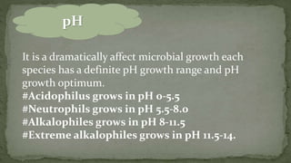 microbial growth ppt | PPT
