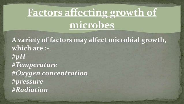 microbial growth ppt | PPT