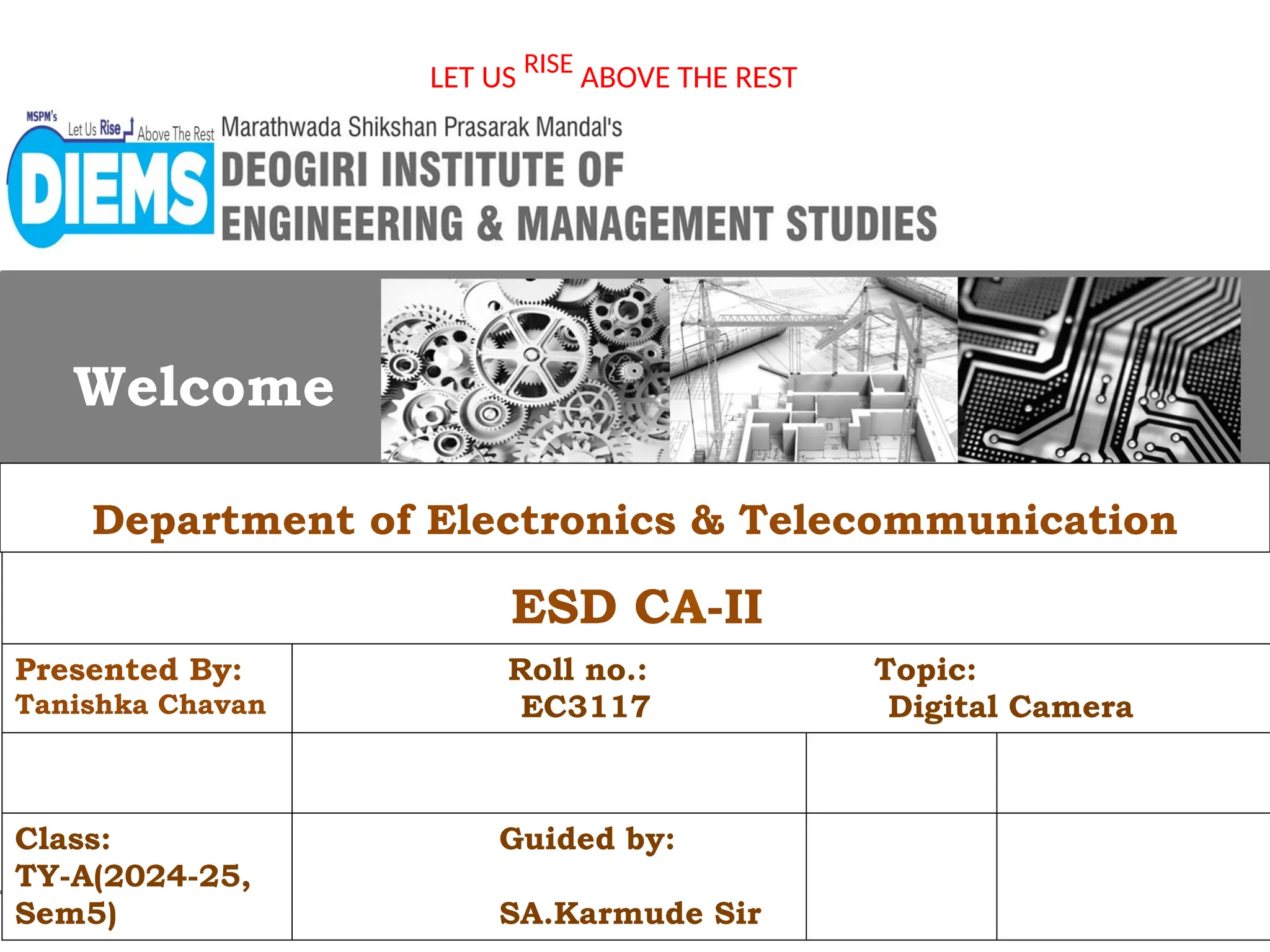 digital camera on bases of embedded system | PPTX | Cameras and Camcorders | Consumer Electronics