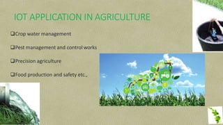 iot based agriculture | PPTX