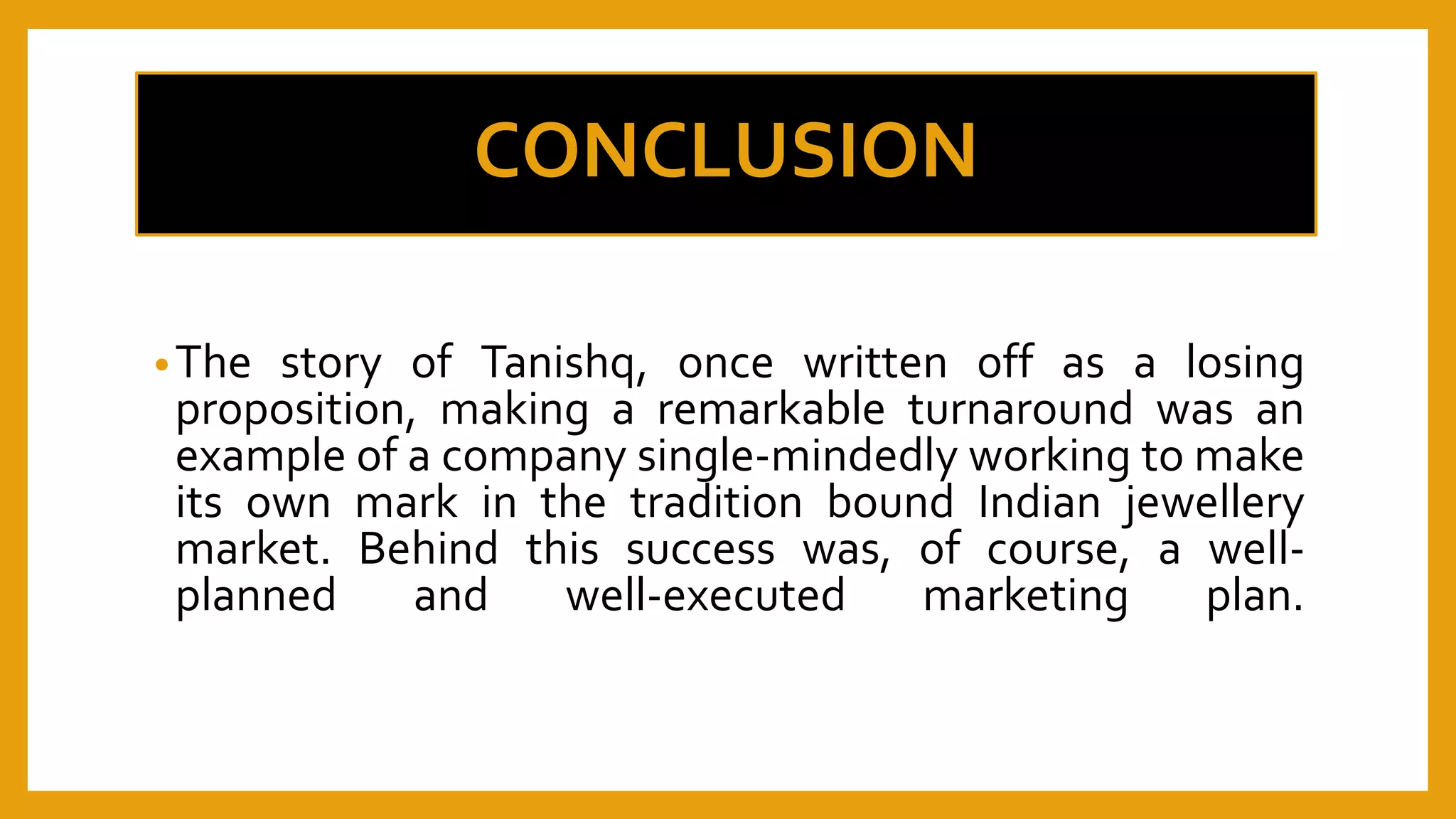 Tanishq- A marketing research study | PPTX