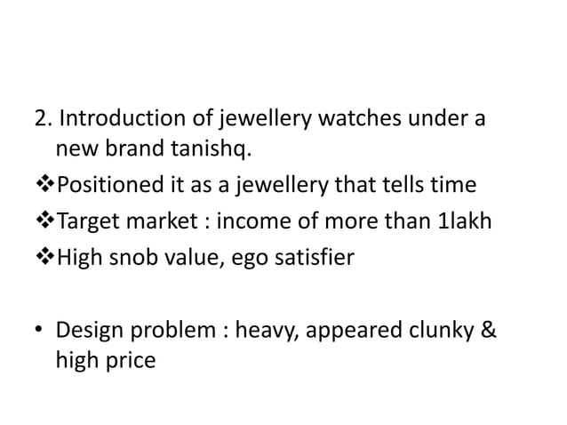 Tanishq case study | PPTX | Commodities | Economy