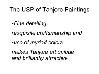 Tanjore Paintings | PPT