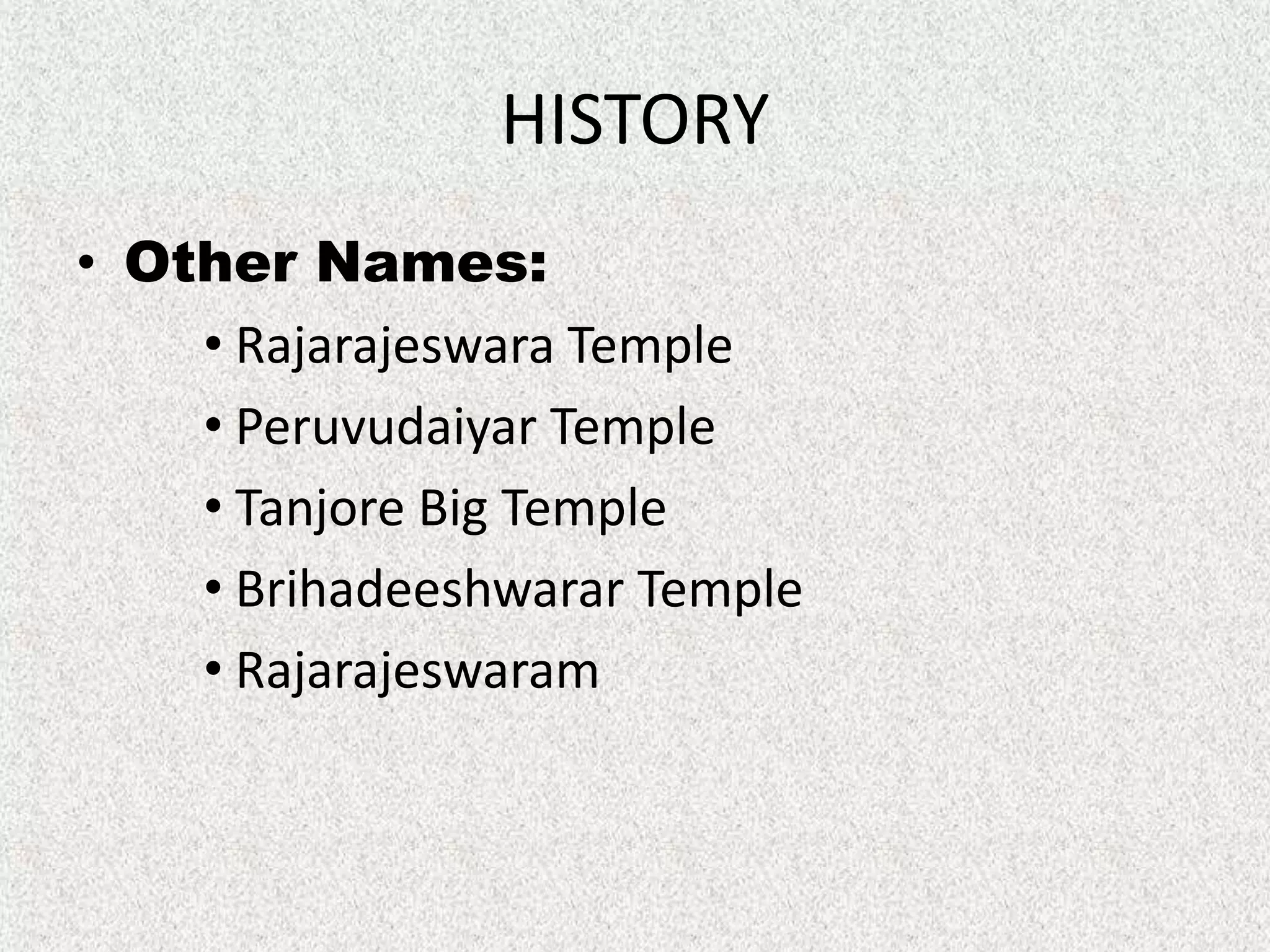 Tanjore temple | PPTX