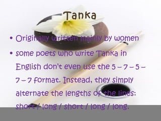 Tanka and haiku discussion | PPT
