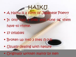 Tanka and haiku discussion | PPT