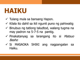 TANKA AT HAIKU.pptx