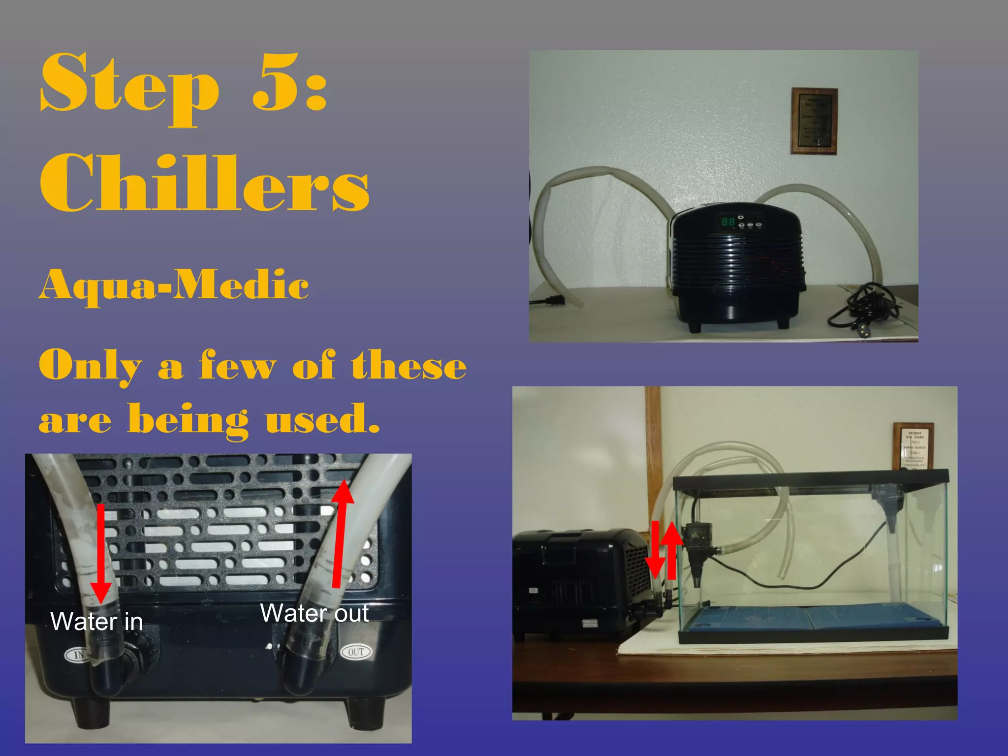 Tank and chiller setup | PPT