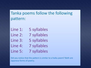 Tanka poems | PPTX