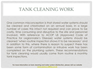 Tank cleaning work | PDF