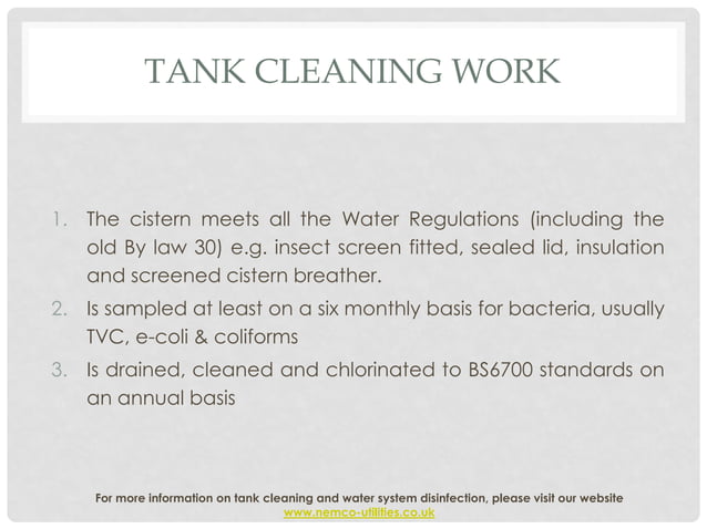 Tank cleaning work | PDF
