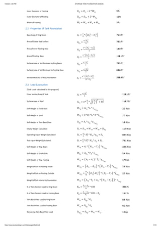 tank design option using software for water tank | PDF