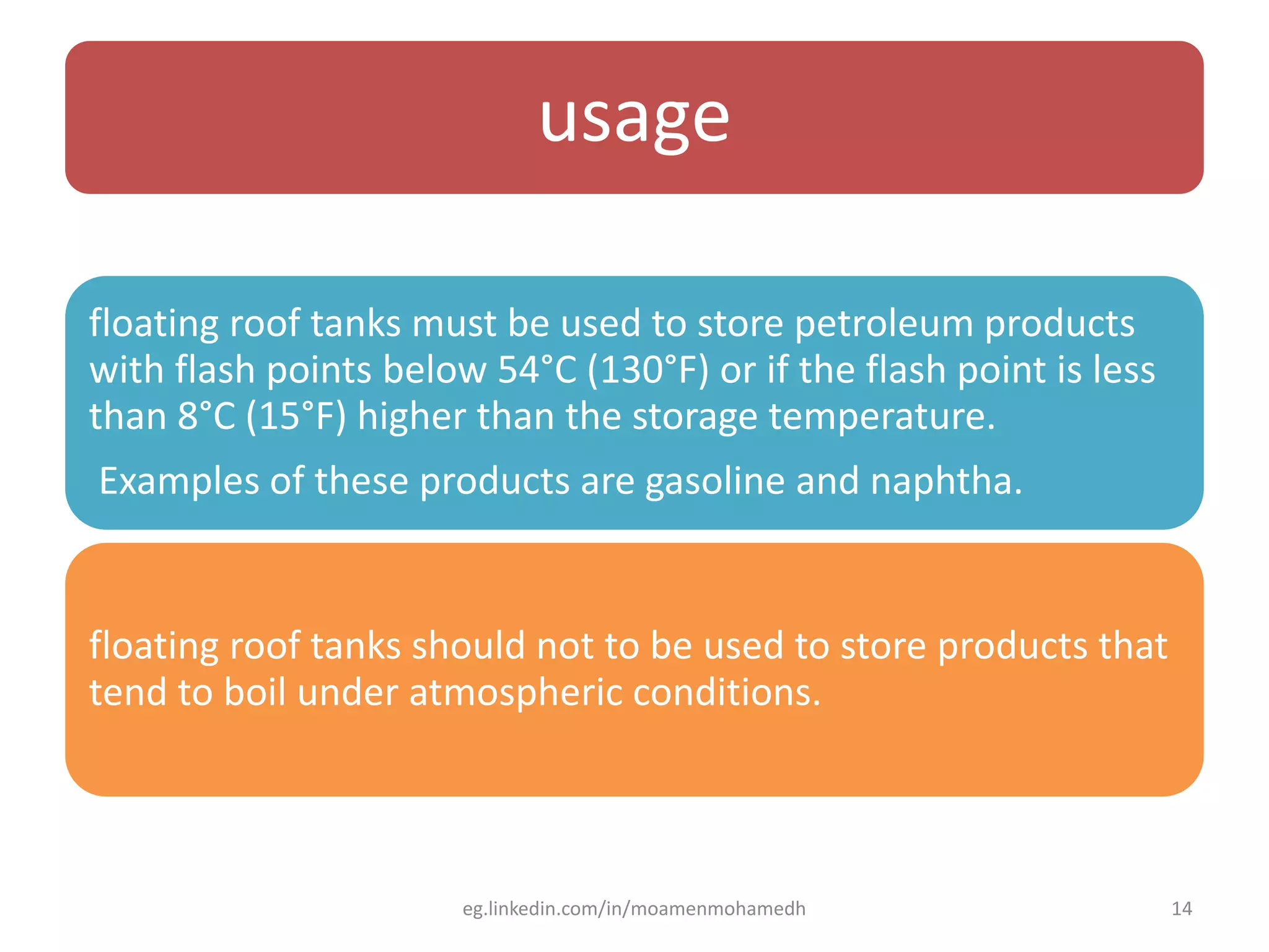 Tank design - powerpoint slides | PDF