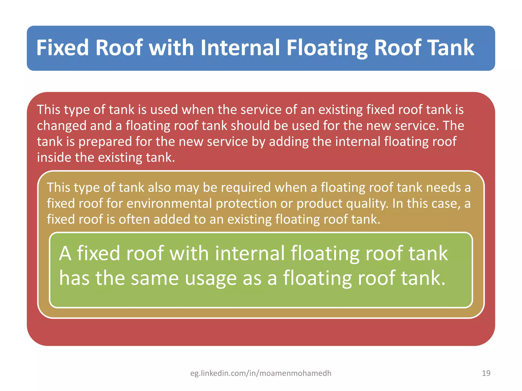 Tank design - powerpoint slides | PDF