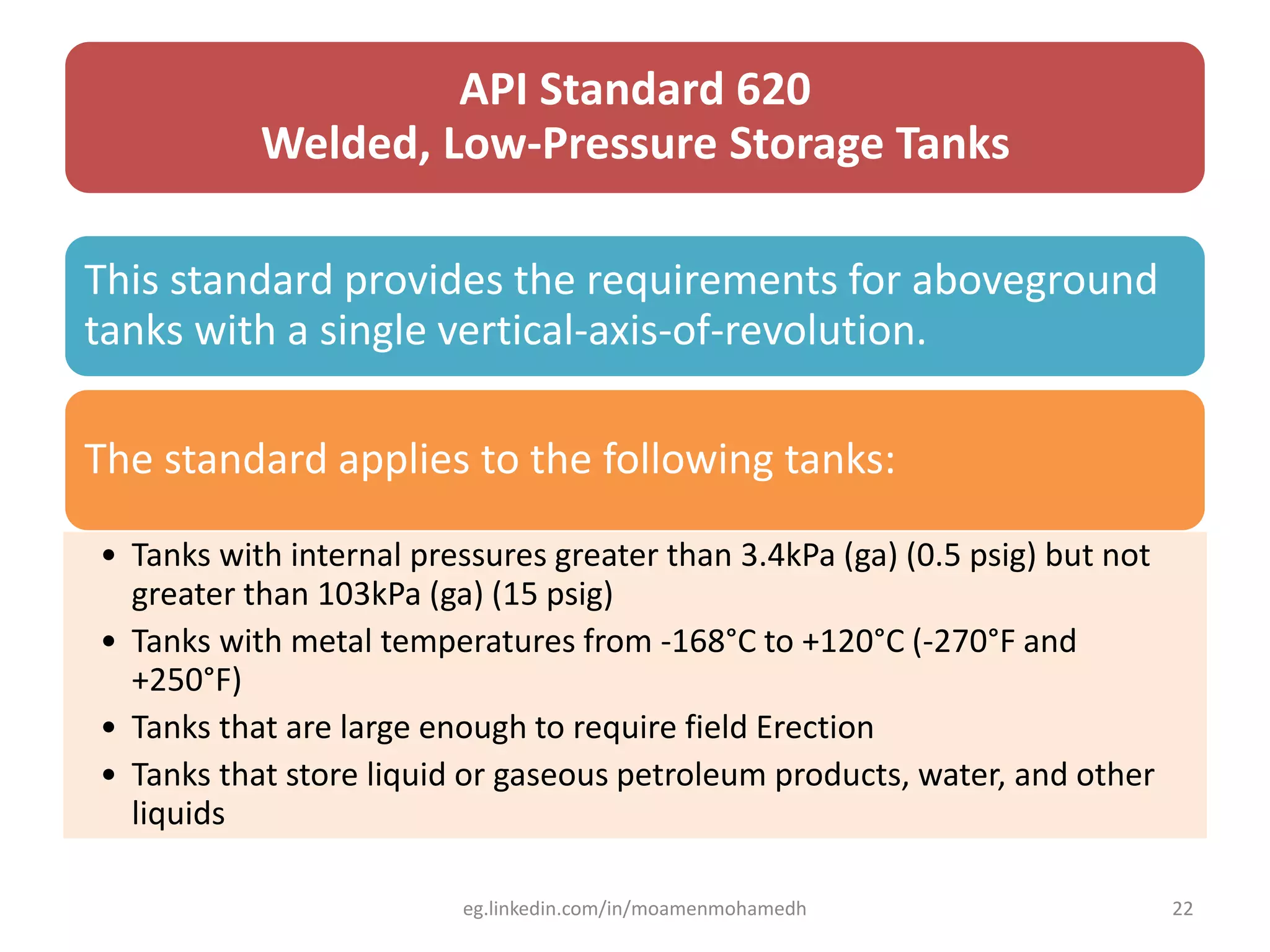 Tank design - powerpoint slides | PDF