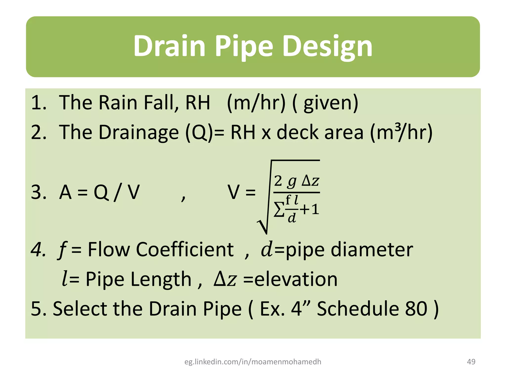 Tank design - powerpoint slides | PDF