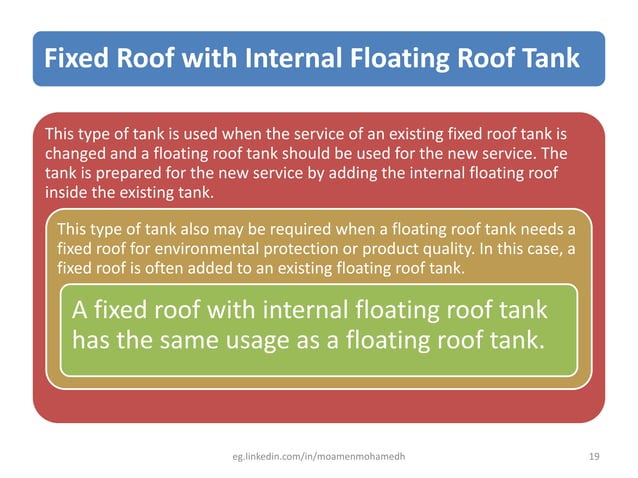 Tank design - powerpoint slides | PDF