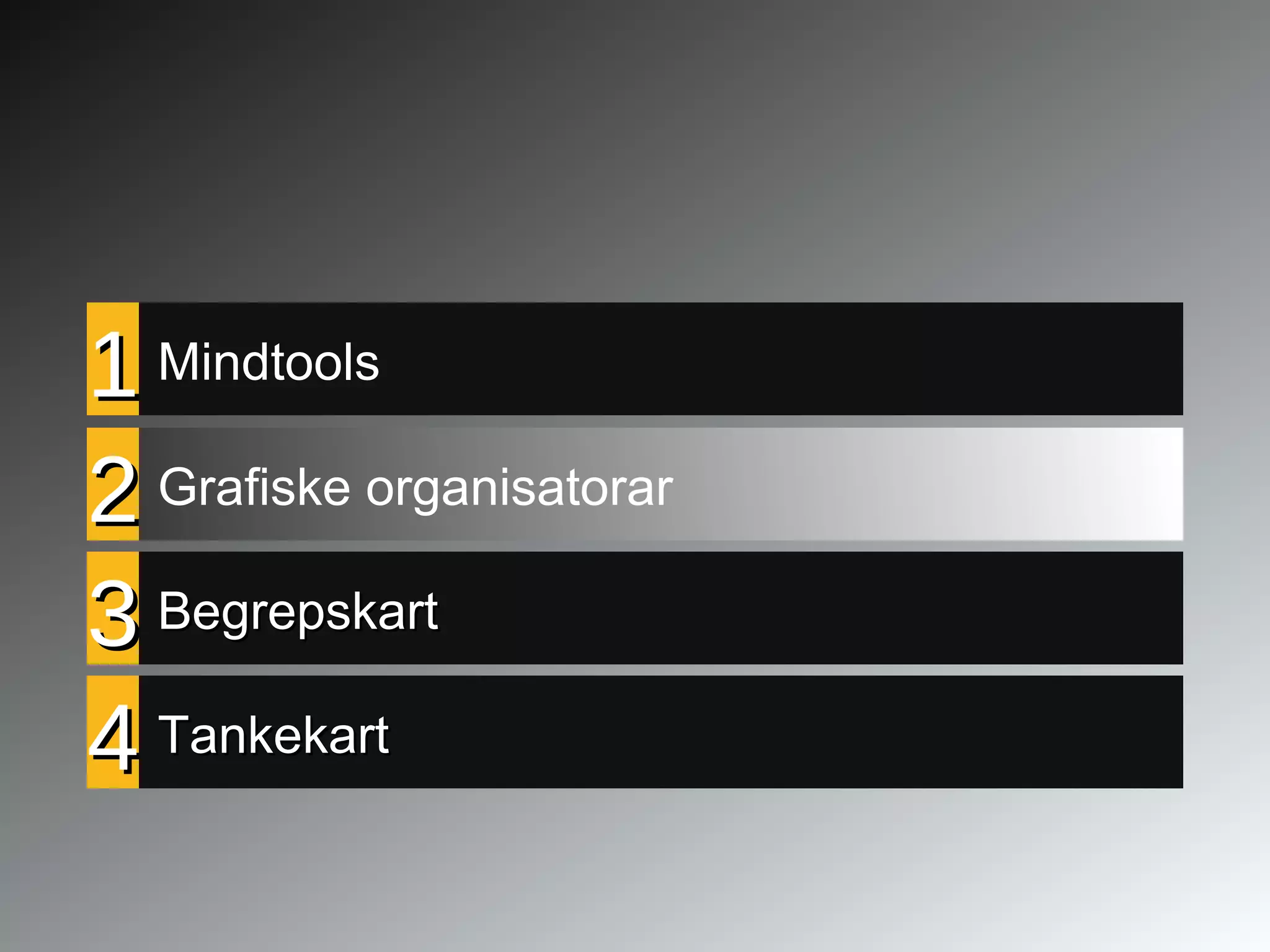 Mindtools: Tankekart | PPT