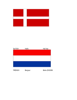 "Tank" Says "Hello" in Different Languages | PDF