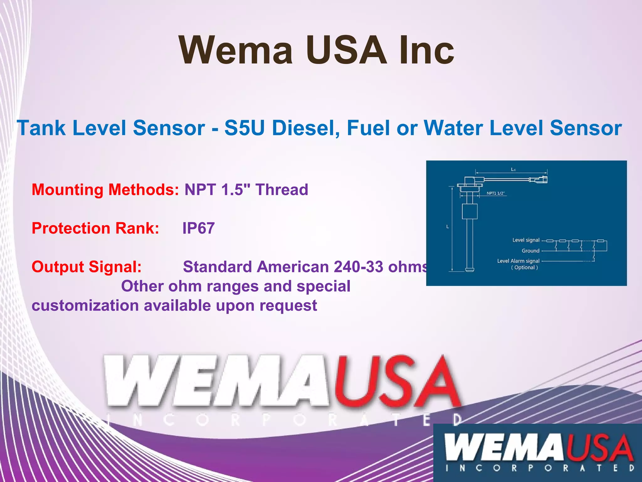 Tank Level sensor | PPT